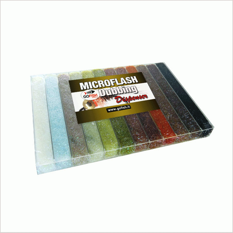 Microflash Dubbing Dispenser Dark Colors – Go-Fish