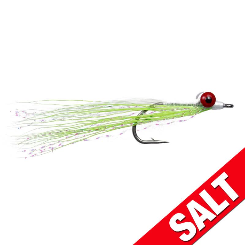 Clouser Minnow - Chartreuse White - Go-Fish