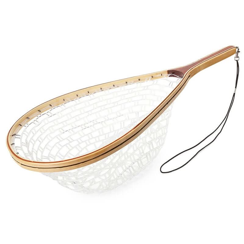Catch & Release Rubber Net with Wooden frame – Go-Fish