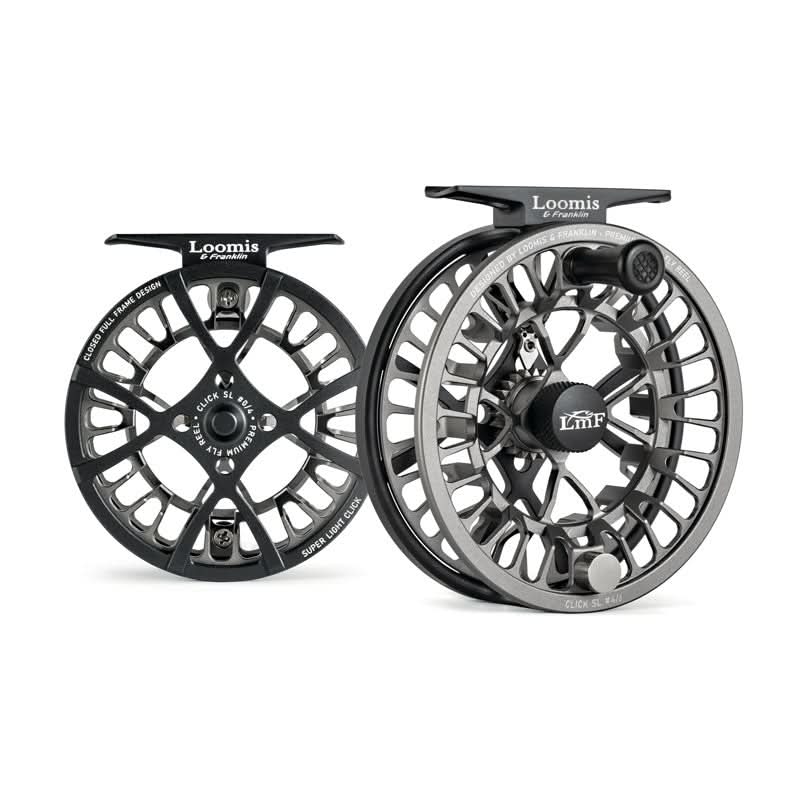 Loomis & Franklin SL Fly Reel - Click & Pawl Drag System – Go-Fish
