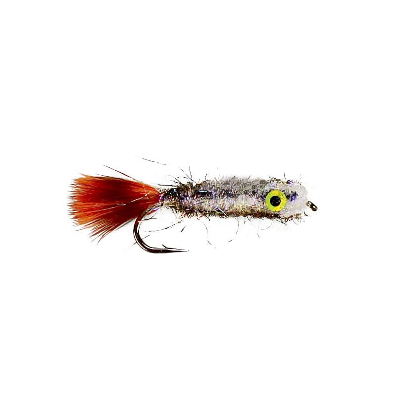 Minnow Brown Lite Brite | Fly Fishing Trout Streamer – Go-Fish
